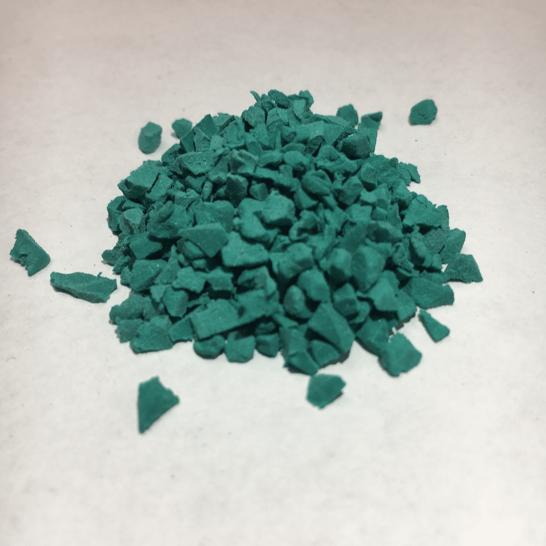 Teal Poured in Place Rubber Repair Patch Kit